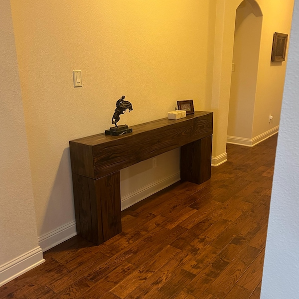 Three Beam Console Table - Etsy