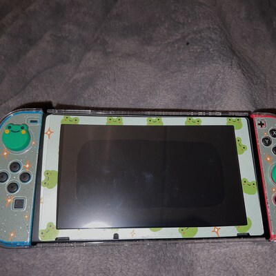 Switch Skin Frog Switch Skin Green Switch Skin Kawaii Animal Sticker ...