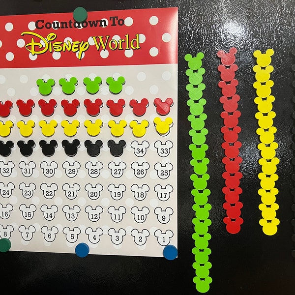 Mickey Magnet Set - Etsy