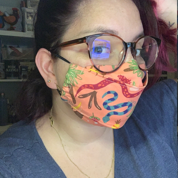 PDF Tutorial and Pattern of 3D Boat-shaped Face Mask;keep Glasses From ...