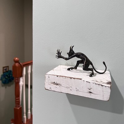 Devil Statue Bronze Devil Sculpture-devil Figurine-satan - Etsy