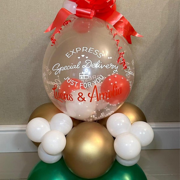 Birthday Money Popping Balloon Personalised Birthday Balloon POP ME DIY ...