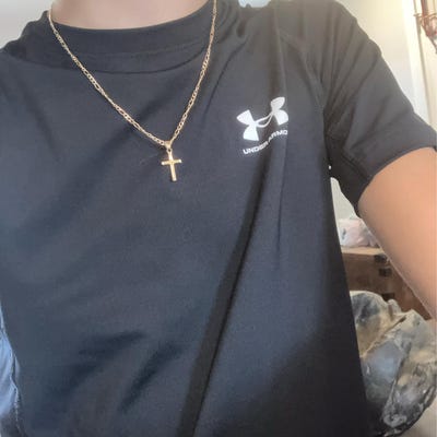 18K Baby Necklace for Boy,kids Gold Necklace,toddler Boy Necklace,baby ...