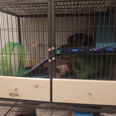 Exterior/interior Full Sets of Cage Guards / Cage Poop Guards MOST ...