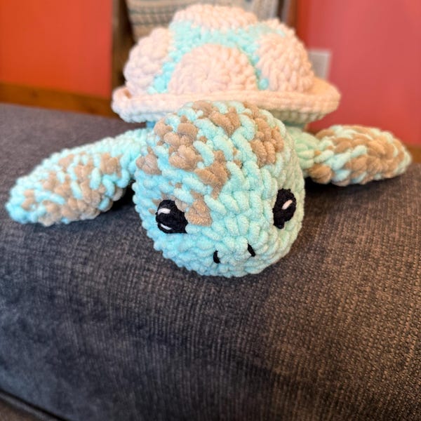 Terri Sea Turtle- PDF Download - Etsy