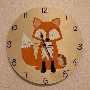 LITTLE MISS SUNSHINE Hand Painted Wall Clock - Etsy