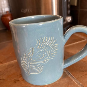 Manta Ray Mug, Large Ceramic Cup - Etsy