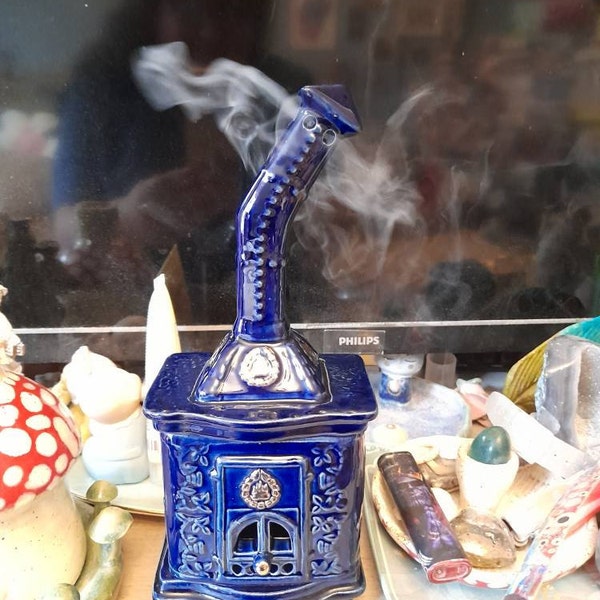 Ceramic Incense House. Handmade Incense Holders. Incense Cone Burner ...