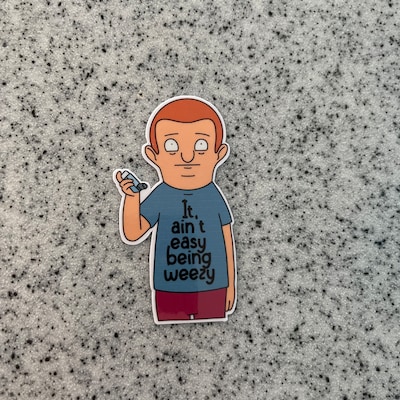 Regular Sized Rudy Laptop Sticker, Planner Stickers Bob's Burgers - Etsy