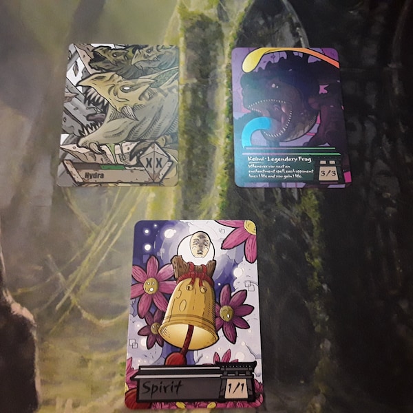 Keimi - Custom Token for Magic the Gathering Frog Tatsunari - Etsy