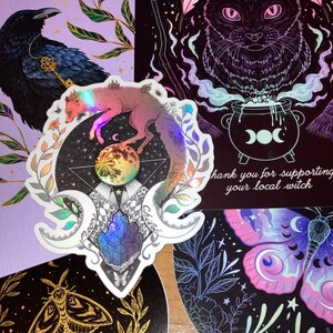 Holographic Vinyl Sticker Bundle ocean Collection Animals | Etsy