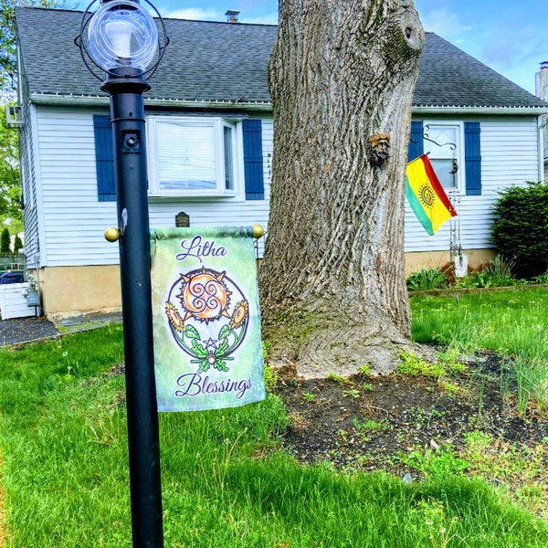 Set of Eight Sabbat Garden Flags, Magick Meadow Version - Etsy