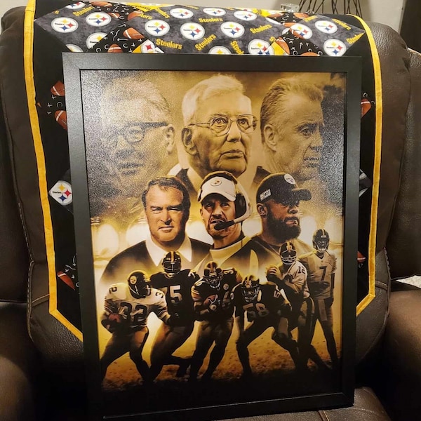 Pittsburgh Steelers Legends//big Picture Cleveland//3 Different Sizes ...