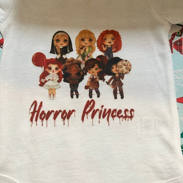 Horror Princess - Horror Movies Girls - PNG - Sublimation or Print ...