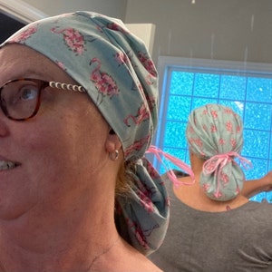 Ponytail Scrub Cap Pattern 6 Pack Sewing Pattern Bundle With High Bun ...