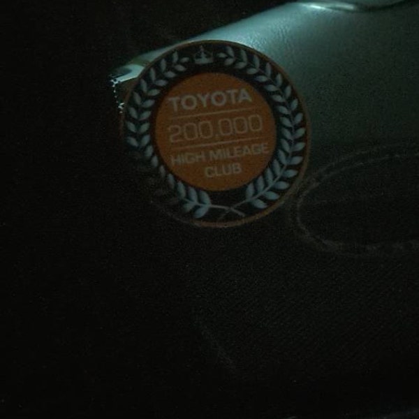 Toyota High Mileage Club Sticker Decal 100k 200k 300k 400k 500k 600 ...