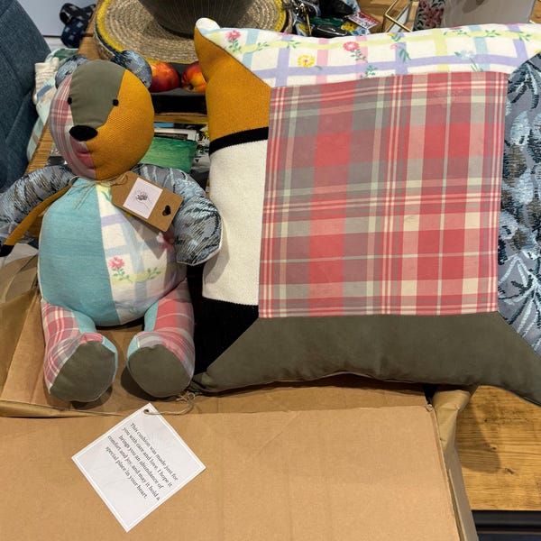 Handmade Custom Patchwork Memory Blanket, Keepsake Memory Throw - Etsy