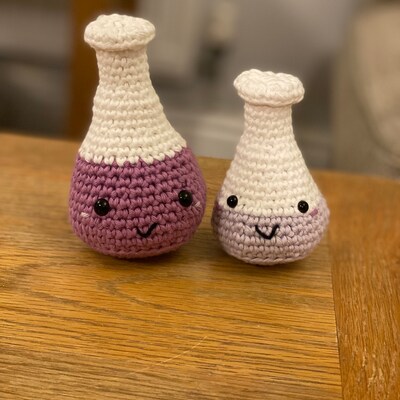 Erlenmeyer Flask Crochet PATTERN ONLY Pdf DOWNLOAD Amigurumi Crochet ...
