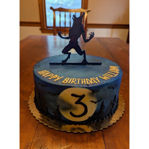 Party Werewolf 225-738 Cake Topper - Etsy