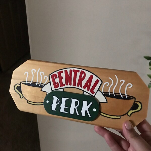 Central Perk Wall Art/sign - Friends Wall Art, Friends Sign, Central ...