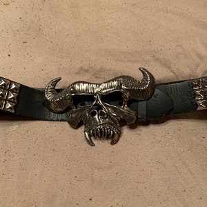 V2.0 Acme Brand DANZIG KISS SKULL Metal Belt Buckle Samhain - Etsy