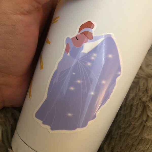 Cinderella Sticker - Etsy