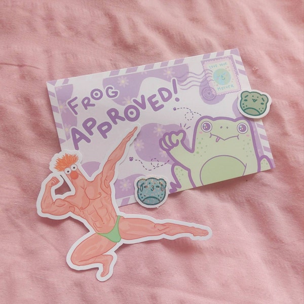 Buff Beaker Stickers | Original Vinyl Sticker Water Bottle Laptop Decal ...