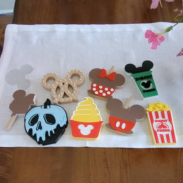 Disney Park Snacks Mickey Treat Tiered Tray Decorations - Etsy