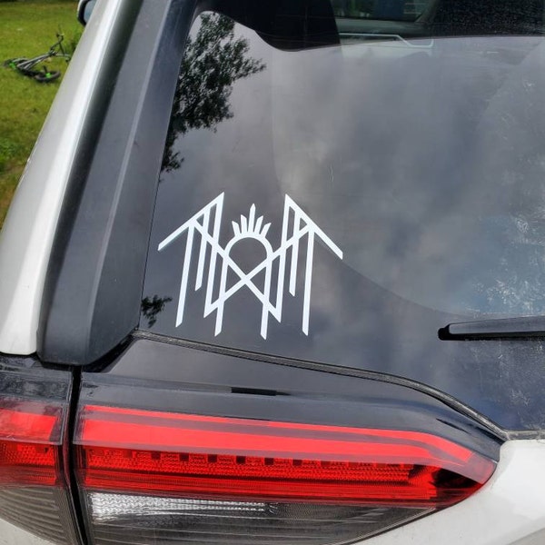 Misfits OUTLINE No Word Decal Sticker Car Mirror Laptop Punk Window ...