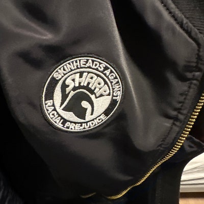 SHARP Iron on Patch Skinhead Trojan - Etsy