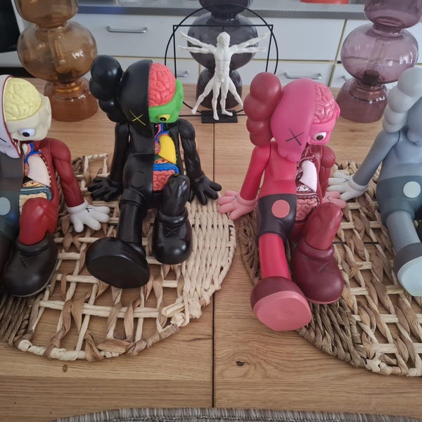 Inspired by KAWS Anatomy Doll - Modern Art Sculpture - Hypebeast ...