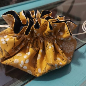 Travel Jewelry Pouch With Drawstring and Pockets - Etsy