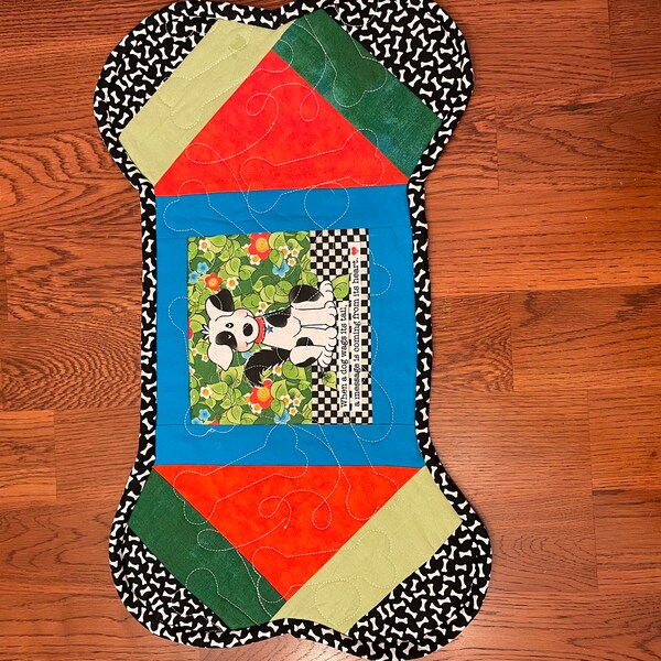 When a Dog Wags Its Tail.... Fabric Art Panel, #AP668, Jody Houghton, 6 ...