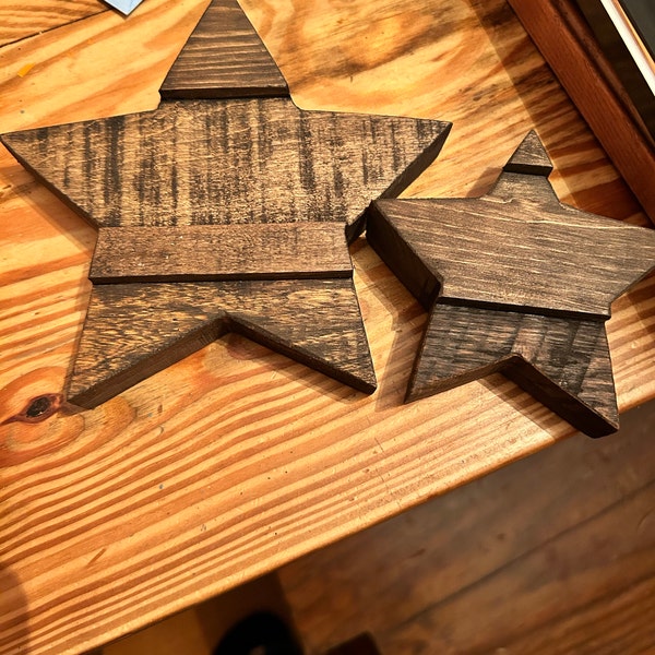 Rustic Home Decor, Farmhouse Decor, Wood Star, Country Home Decor ...