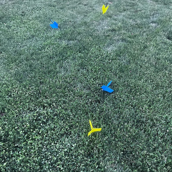 Lawn Dart Fins, Premium Flexible Shatterproof Fins for Plastic Tips - Etsy