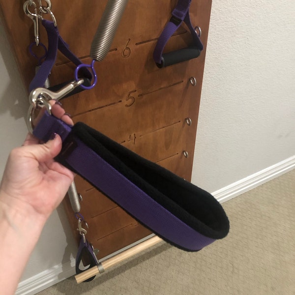 Pilates Straps, Pilates Reformer Straps, Pilates Double Loop Padded ...
