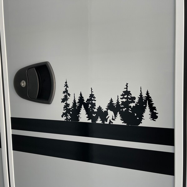 Bigfoot Tree Decal - Bigfoot Decal - Sasquatch Sticker - Toyota ...