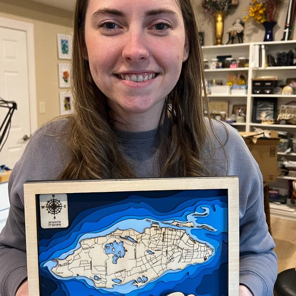 Port Felix Map, Glowforge Ready,cnc Map, Laser Cut Map, Laser Map Files ...