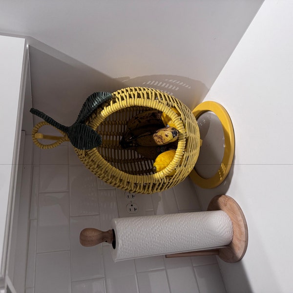 Hanging Basket for Storing Fruits Fruit Basket in the Shape of a Lemon ...