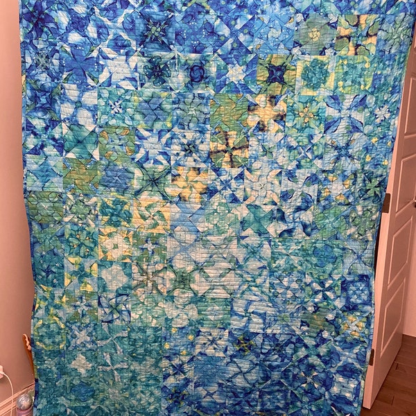 Modern and Stunning Quilt Pattern only One One Fabric, One Shape, One ...