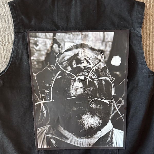 Wolf in the Forest Back Patch - Lone Wolf Howling, Wilderness Predator ...