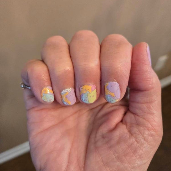 Nail Wraps Nail Decal Nail Stickers Nail Strips Nail Art Press Ons ...