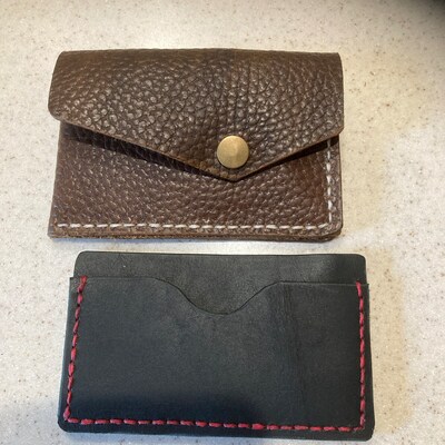 Wallet Pattern, Leather Bifold Wallet, Minimalist Wallet Pattern ...