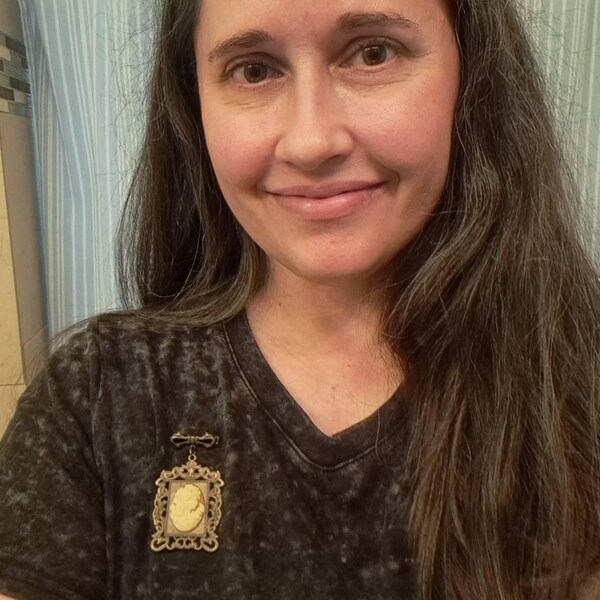 Sir Edwin Henry Landseer, Cameo Brooch, the Arab Tent, Original Ca ...