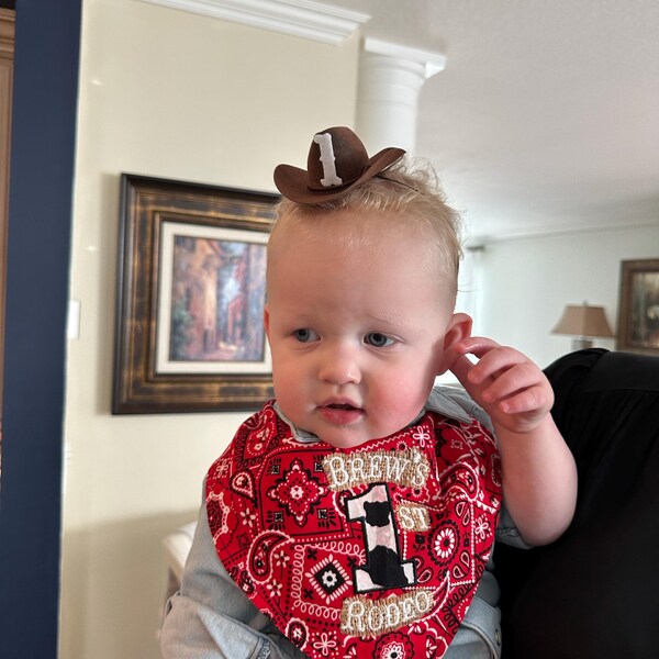 RODEO Back Number-personalized Cowboy-1st Birthday/rodeo Banner-high ...