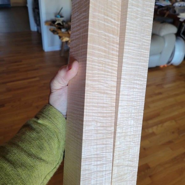 Curly Maple, Craft Wood, Thin Lumber, Scrap Wood, Arts & Crafts, Hobby ...