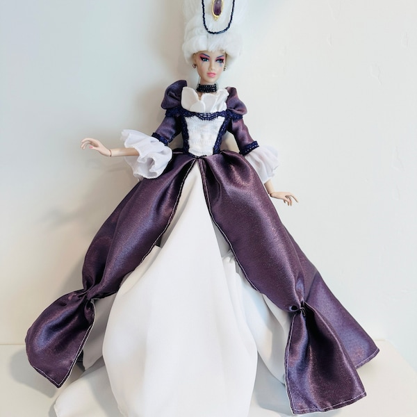 Historical Dress in the Style of Bridgerton for 16" Tonner Dolls Cami ...