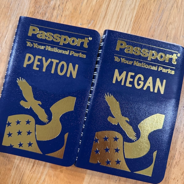 Personalized National Park Passport -- Gift for Outdoor Lovers ...