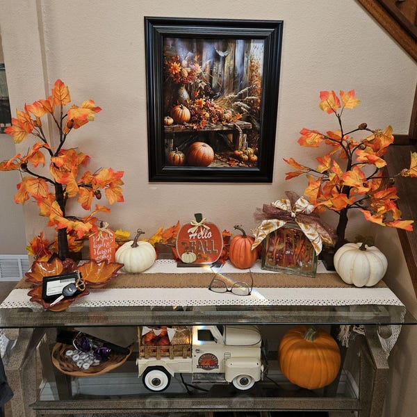 Fall Harvest Print Digital Download, Country Still Life With Pumpkins ...