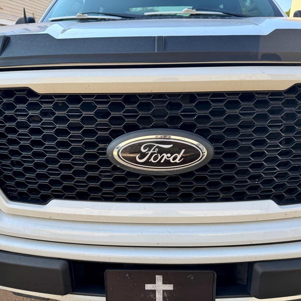 Ford Ranger NEXGEN Gel Badge Overlays Set of 3. Black on Black - Etsy
